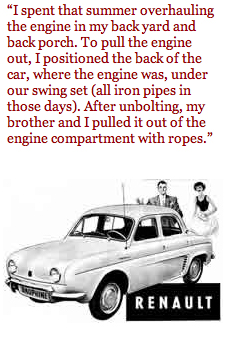 Adam Burlock’s Renault Dauphine | First Car