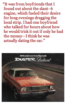 Jessica Peirce’s Candy-apple Red Plymouth Duster | First Car